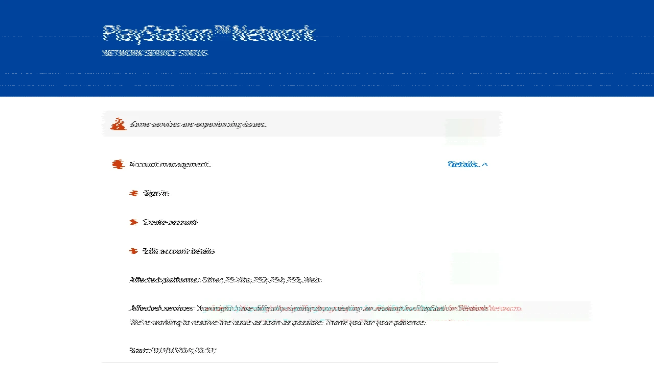 Nichts geht mehr: massiver Ausfall des PlayStation Network (PSN), PS5 und PS4 offline